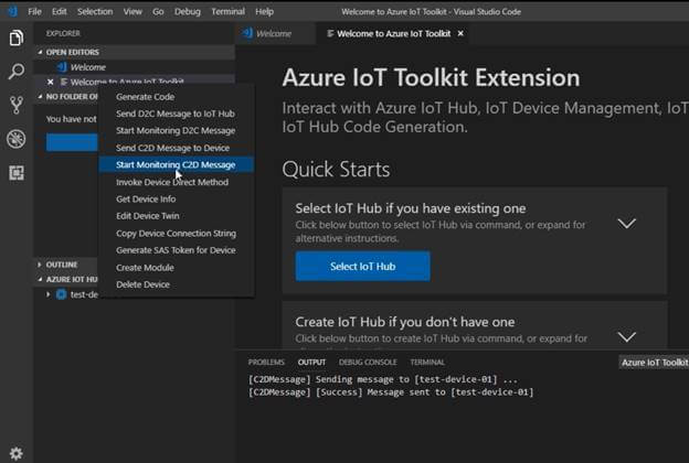 Bidirectional Communication With Azure IoT Hub